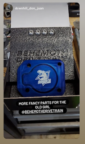 Front Output Rear Bearing Retainer for the Dana 300 – Behemoth Drivetrain